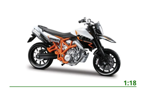 KTM motoren in schaal 1:18